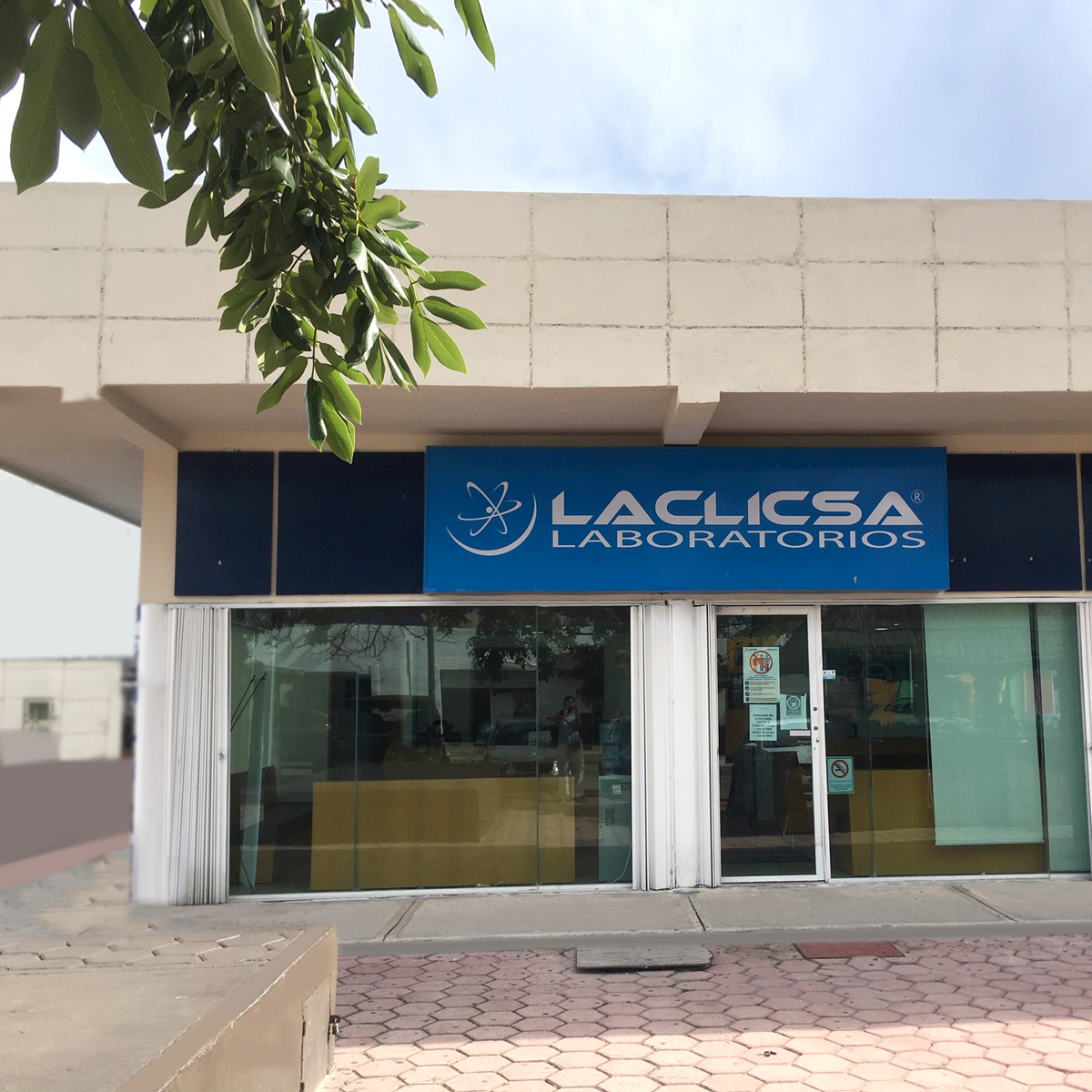 FACHADA PLAYA WEB – Laclicsa Laboratorios